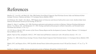 Stratigraphy and petroleum prospect of Lower Indus Basin | PPTX