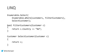 Lowering in C#: What really happens with your code?, from NDC Oslo 2019 | PPT