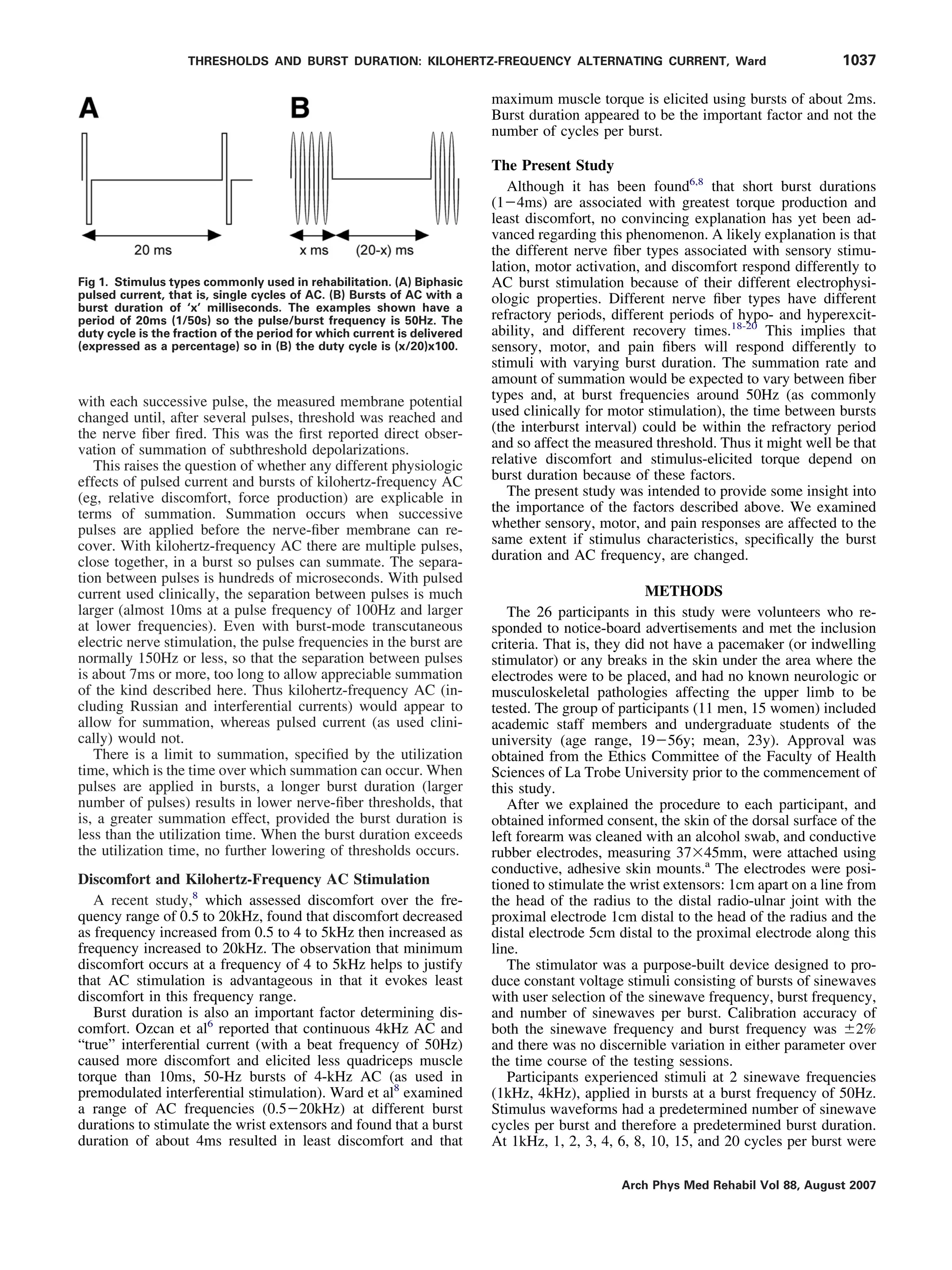 Lowering of sensory, motor, and pain tolerance thresholds | PDF