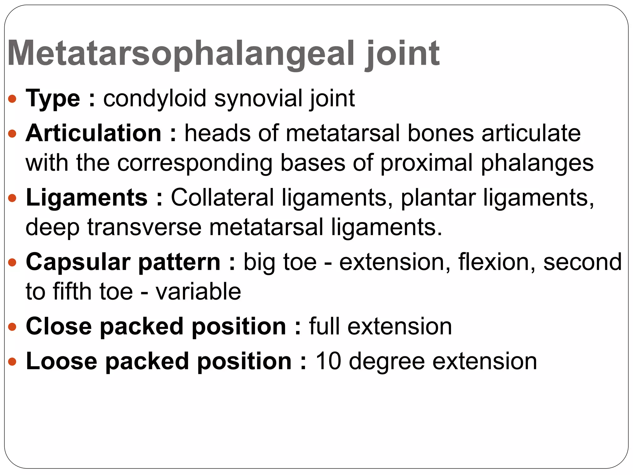 Anatomy of Lower leg, ankle, and foot | PPTX