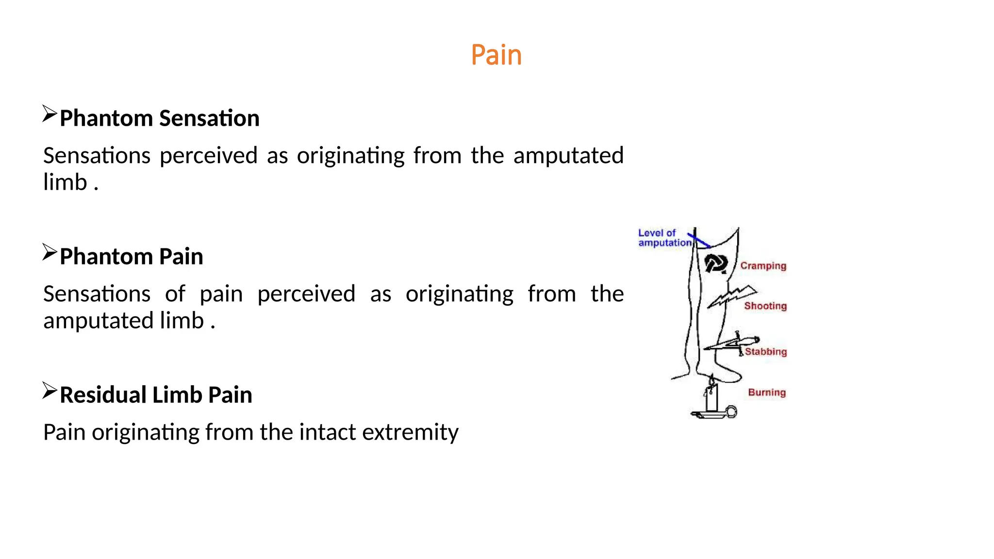 LOWER LIMB AMPUTATION Amputation is the surgical removal of a limb or ...