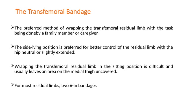 LOWER LIMB AMPUTATION Amputation is the surgical removal of a limb or ...