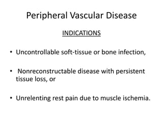 Lower Limb Amputations (Part I) | PPTX