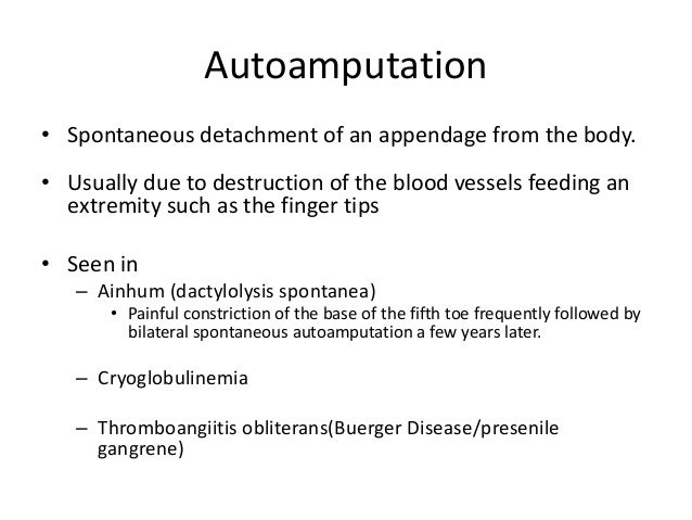Lower Limb Amputations (Part I)