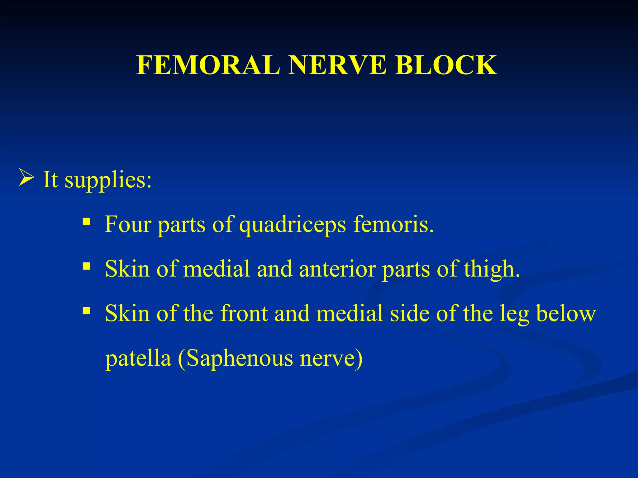 Lower limb blocks | PPT