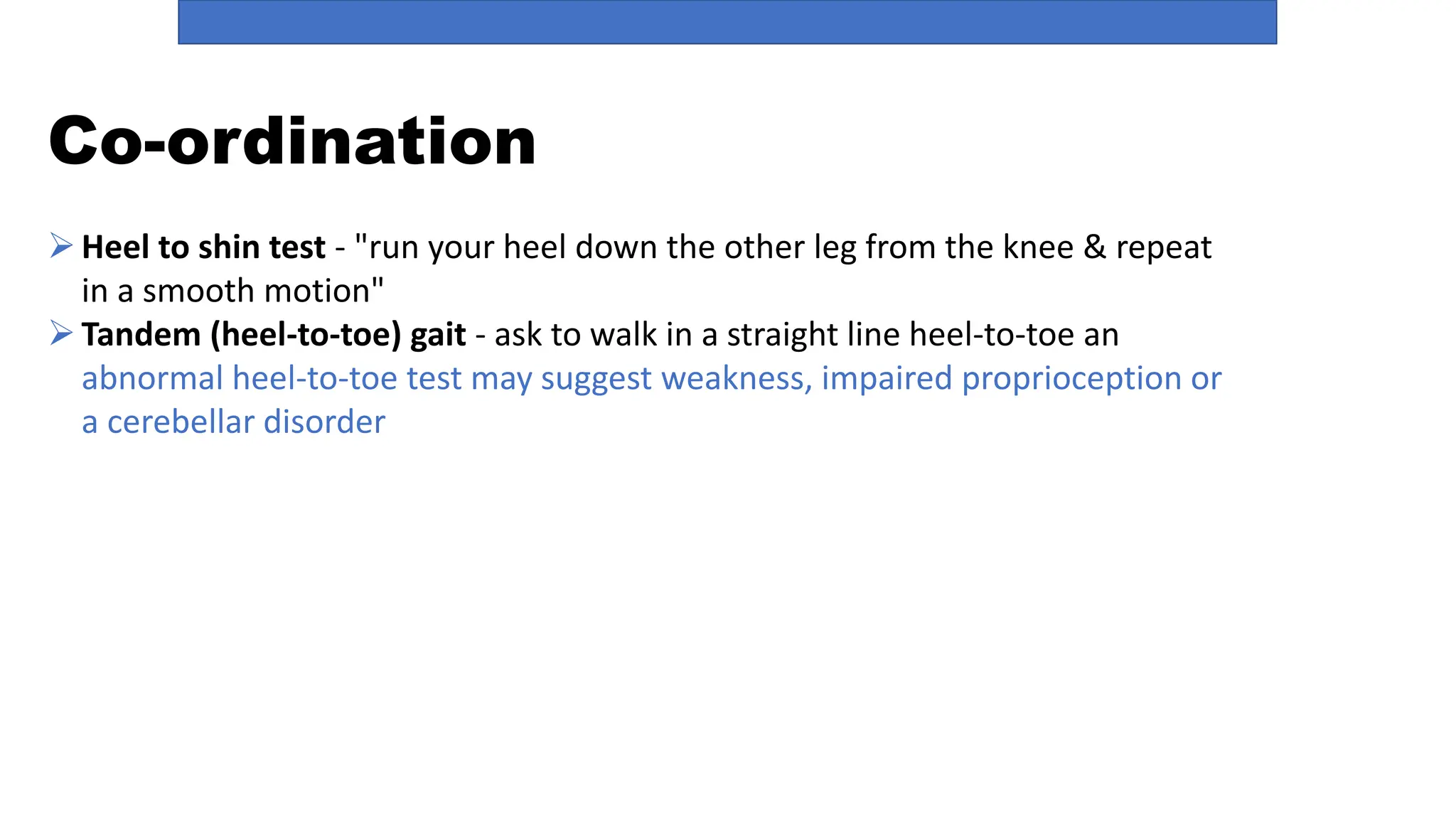 LOWER LIMB EXAMINATION.pptxThe neurologic examination is typically ...