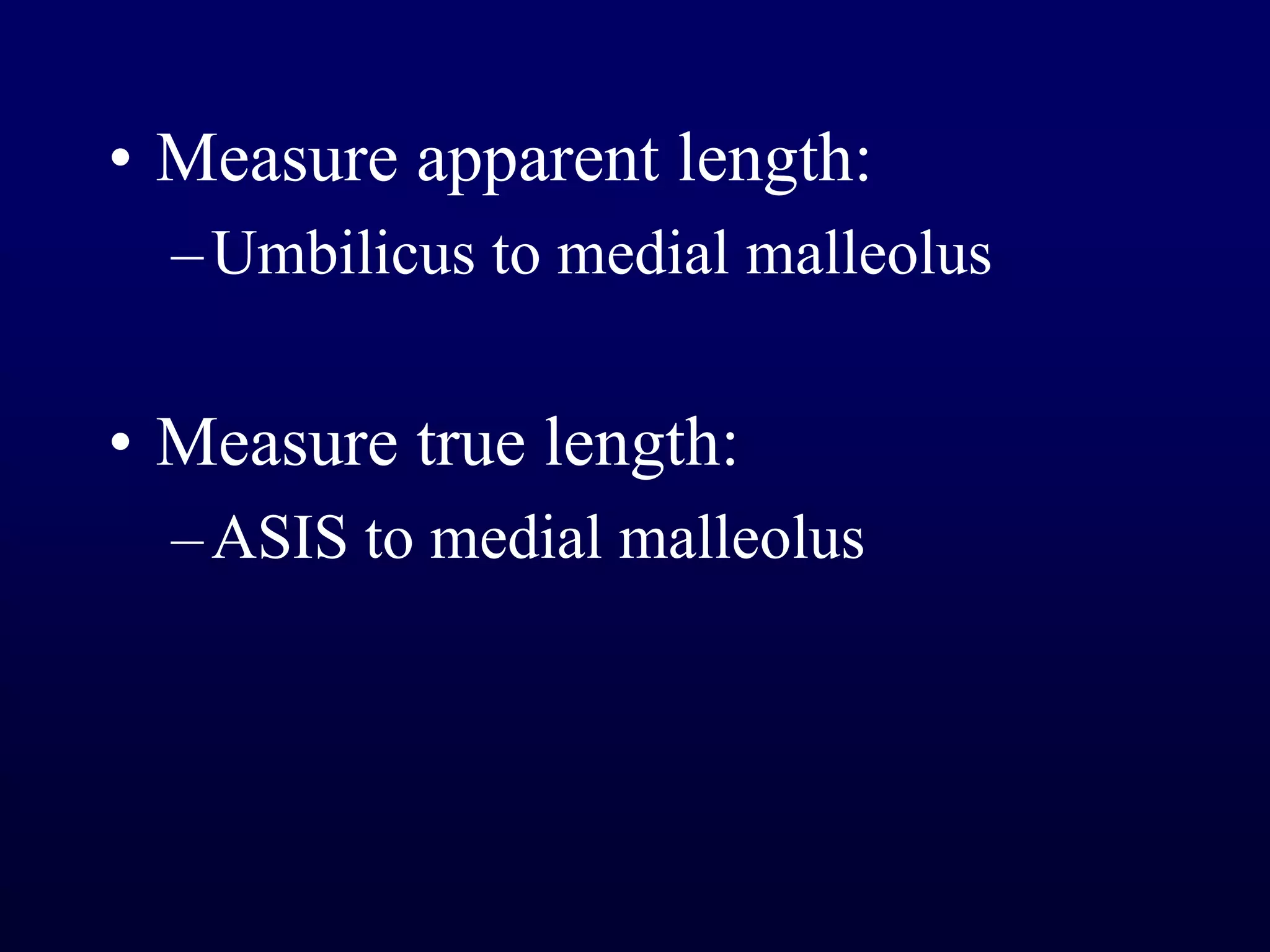 Lower limb examination undergrads | PPTX