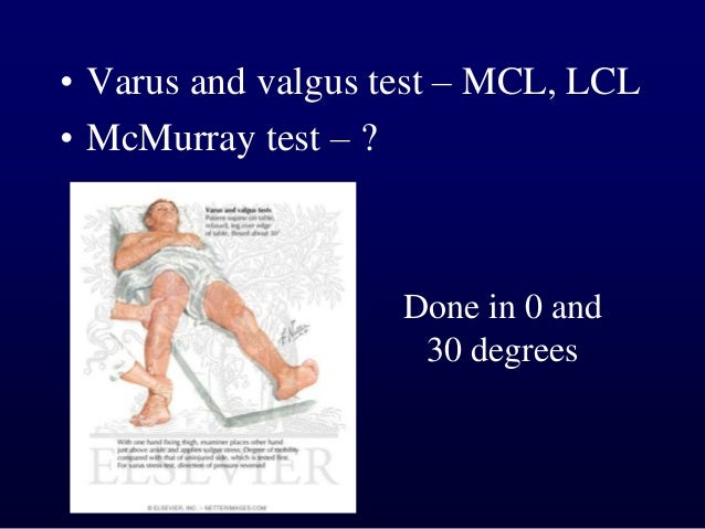Lower limb examination undergrads