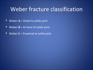 Lower limb fractures | PPT