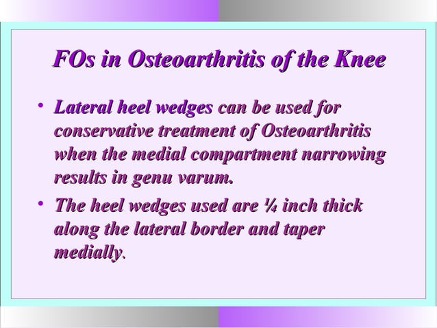 Lower limb orthoses | PPT | Death, Injury, or Military Conflict ...