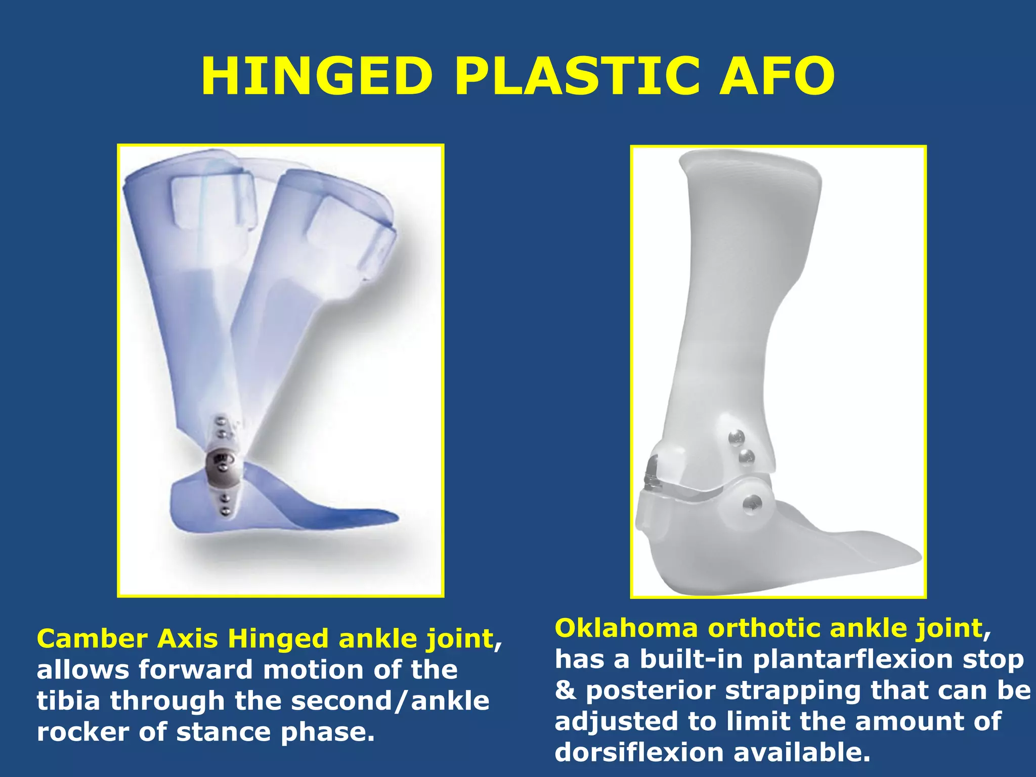 Lower Limb Orthotics - Dr Rajendra Sharma | PPT