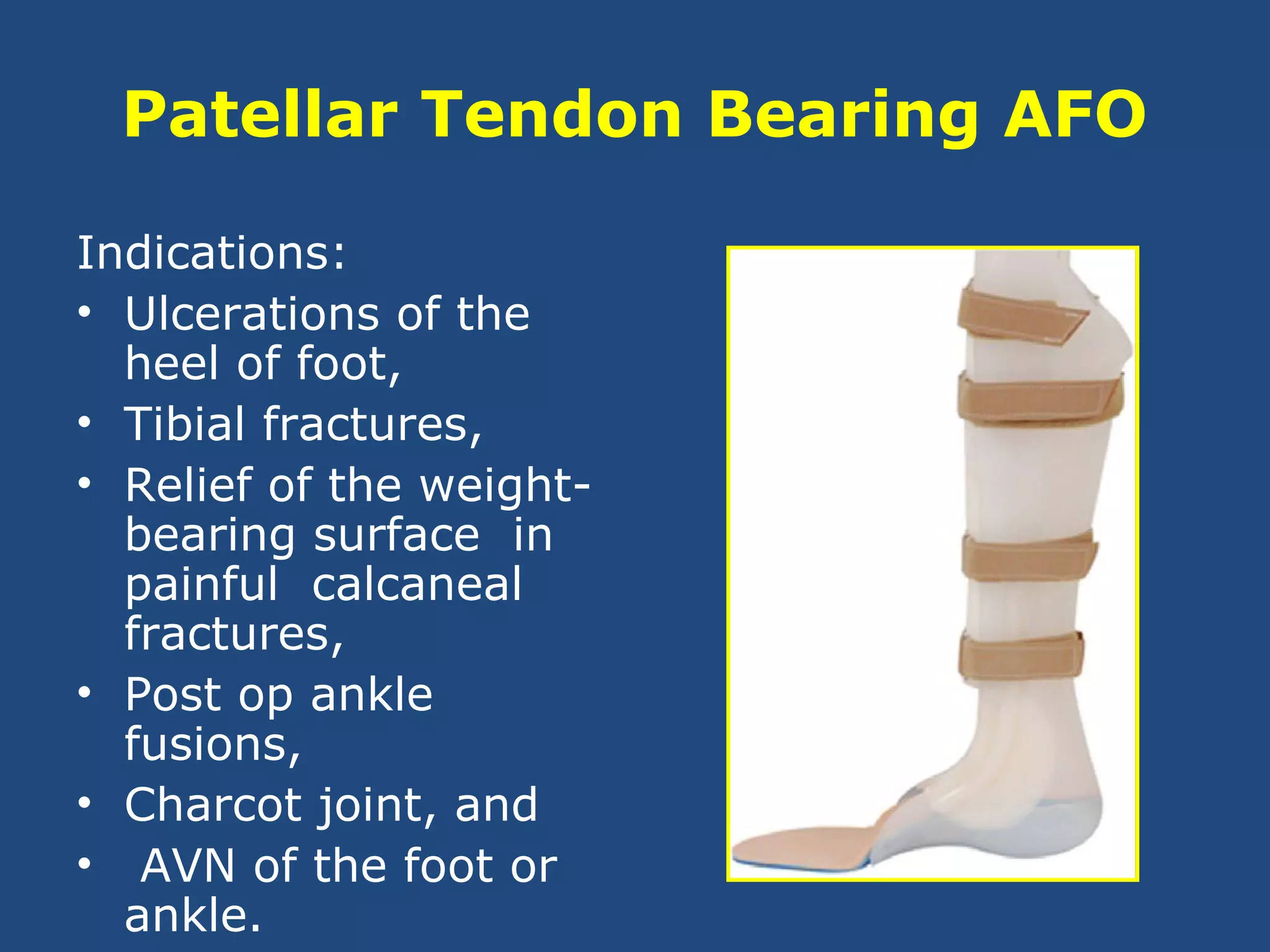 Lower Limb Orthotics - Dr Rajendra Sharma | PPT