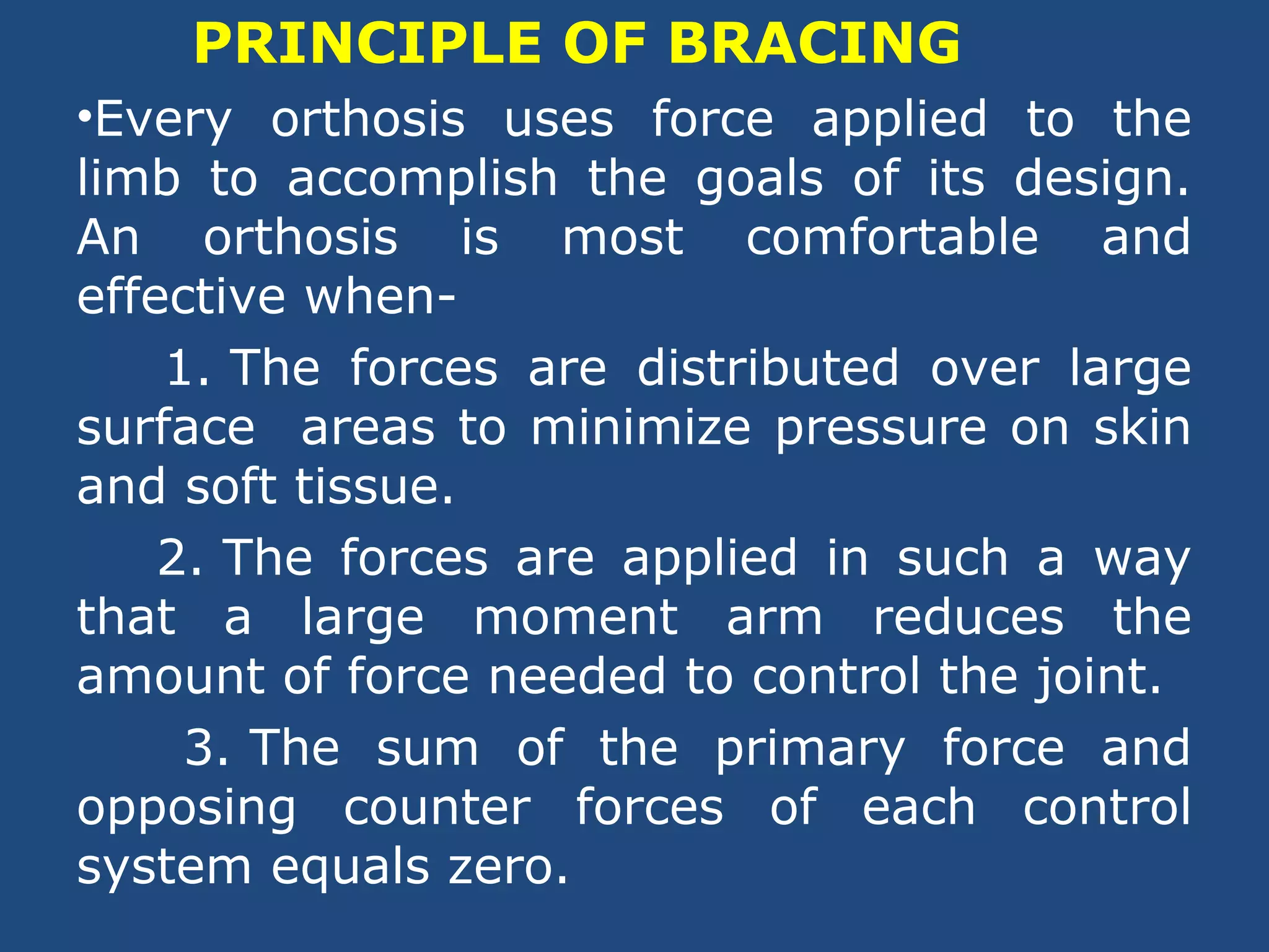 Lower Limb Orthotics - Dr Rajendra Sharma | PPT