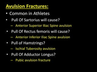 Lower limb fractures part 1 (for UGs) | PPTX
