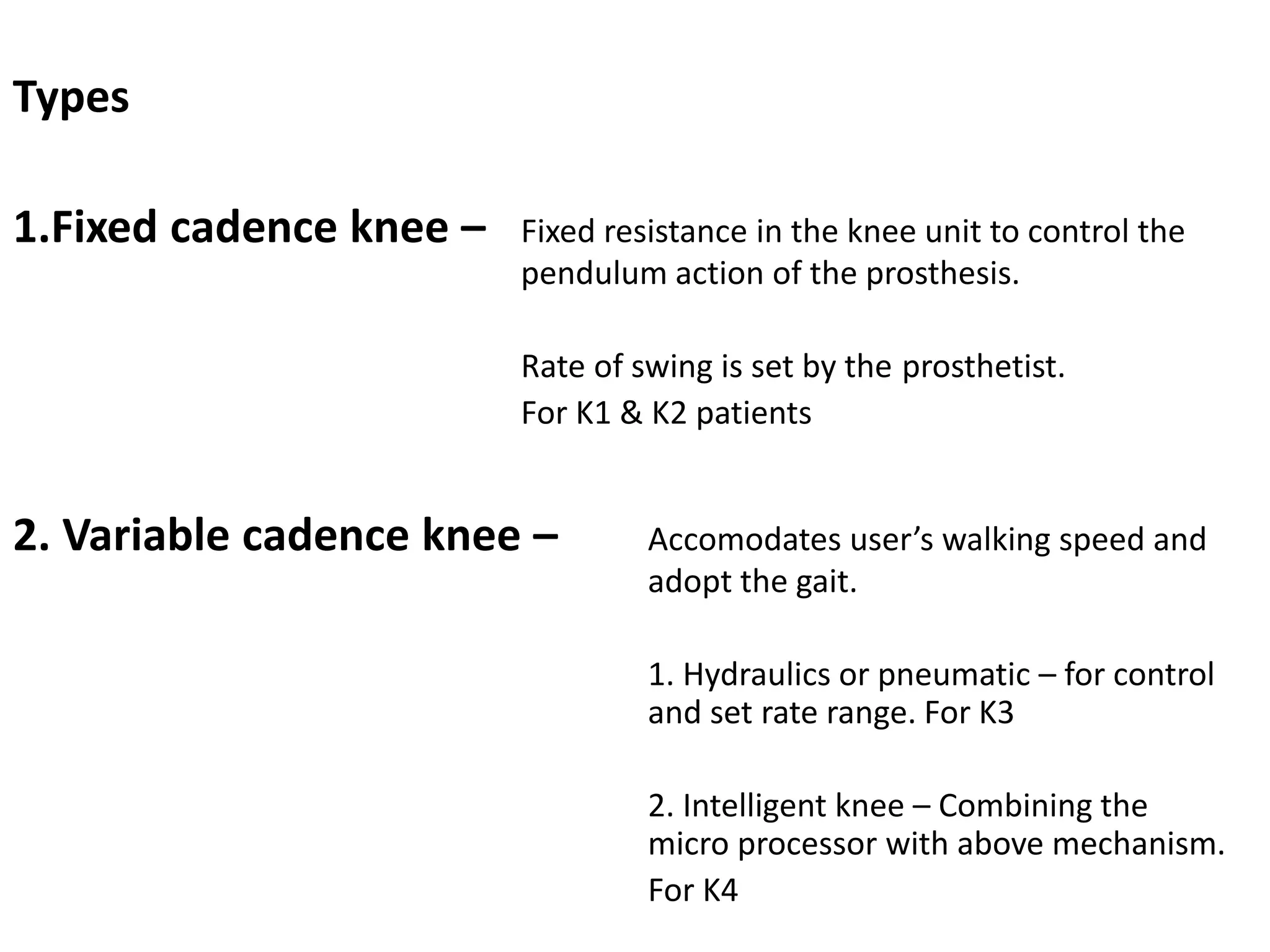 Lower limb prosthesis | PPTX