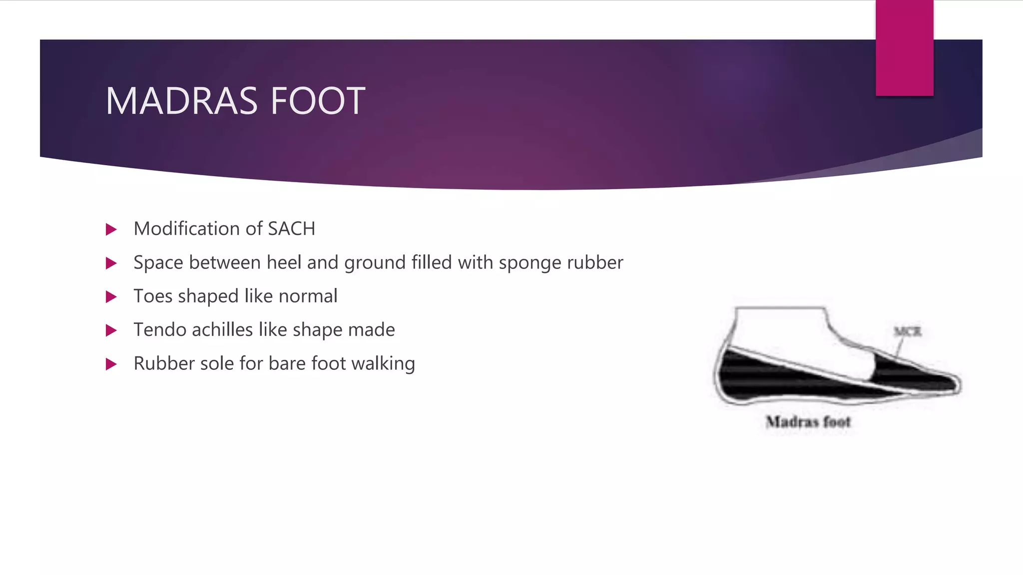 Lower limb prosthesis (hip, knee) | PPTX