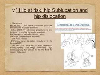 Lower limb reconstruction in tetraplegia | PPTX