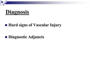 Lower Limb Vascular Trauma | PPTX