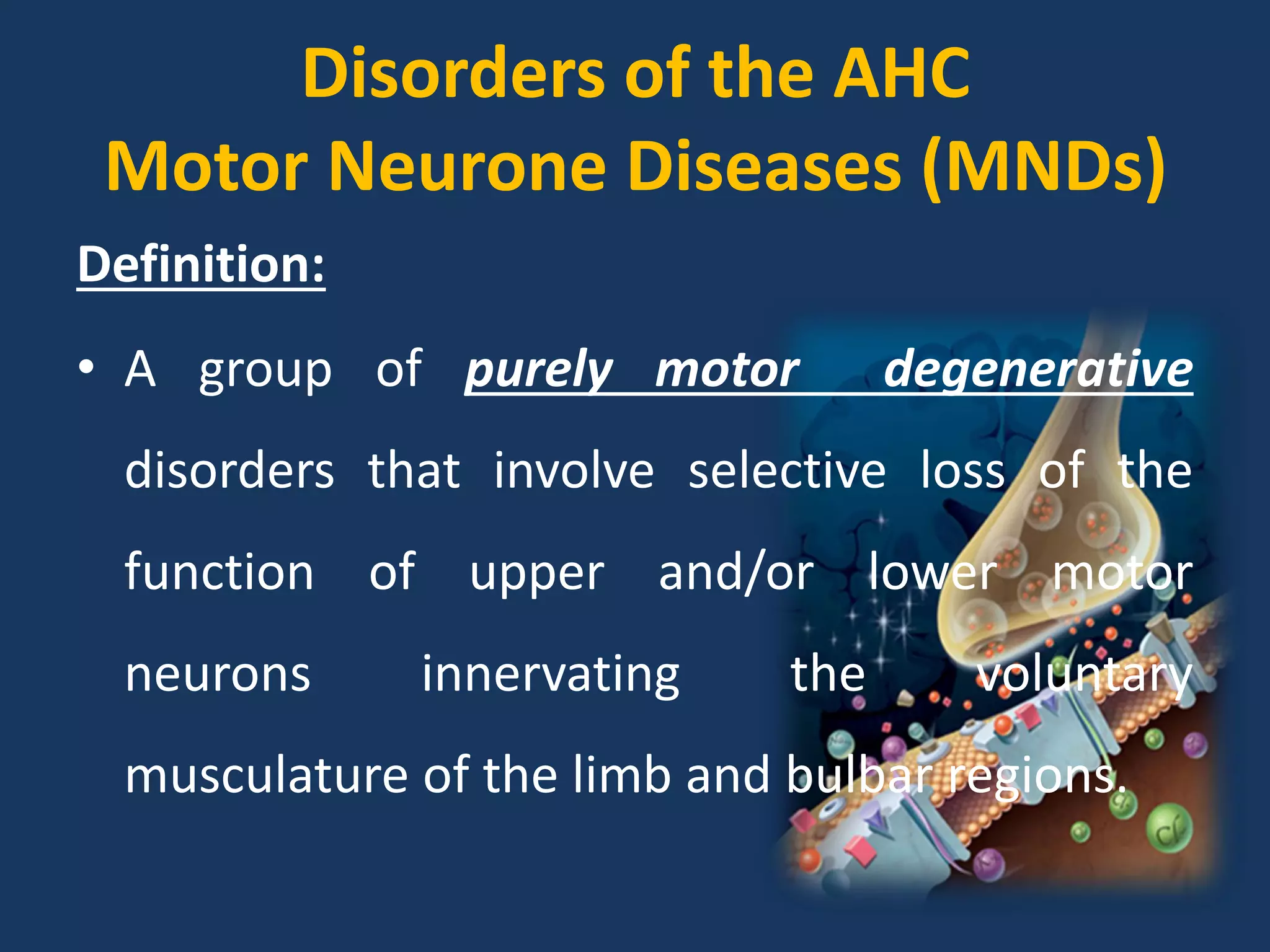 Lower motor disorders | PDF