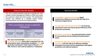 Lower Operational Costs and increase ROI - HCL’s CMS solution for a Global Player in the ...
