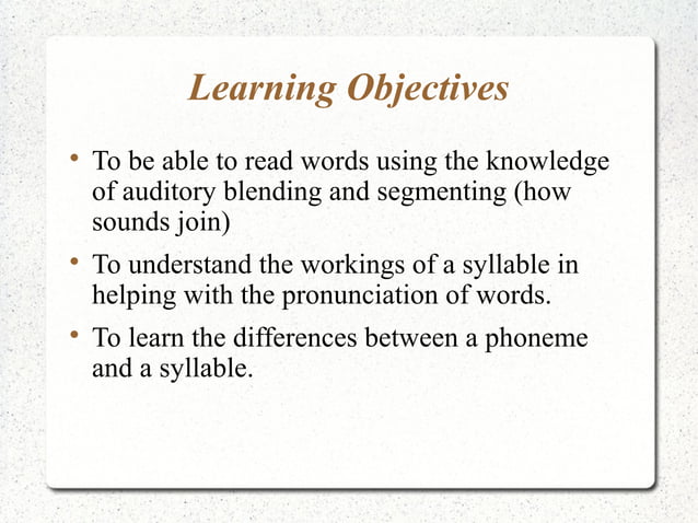 Upper Primary A - Auditory Discrimination | PPT