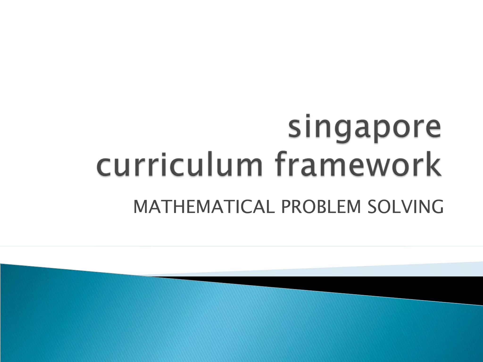 Lower Primary Maths Problem Solving | PPT