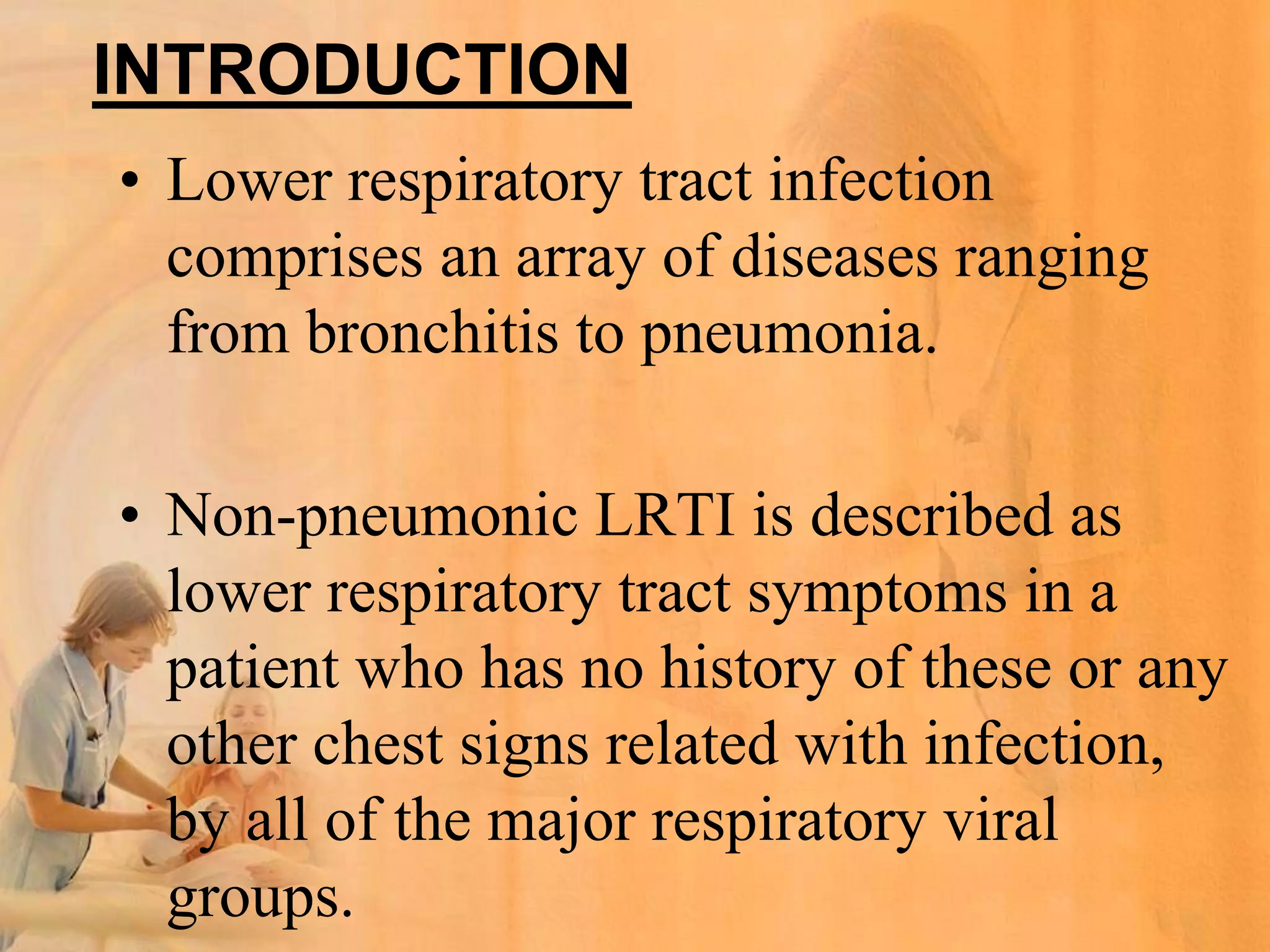 Lower Respiratory Tract Infections Ppt Pptx