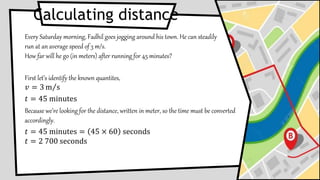 Lower Secondary Grade 8 Measuring Motion PART 1 distance speed and ...