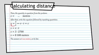 Lower Secondary Grade 8 Measuring Motion PART 1 distance speed and ...