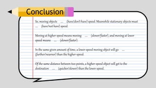 Lower Secondary Grade 8 Measuring Motion PART 1 distance speed and ...