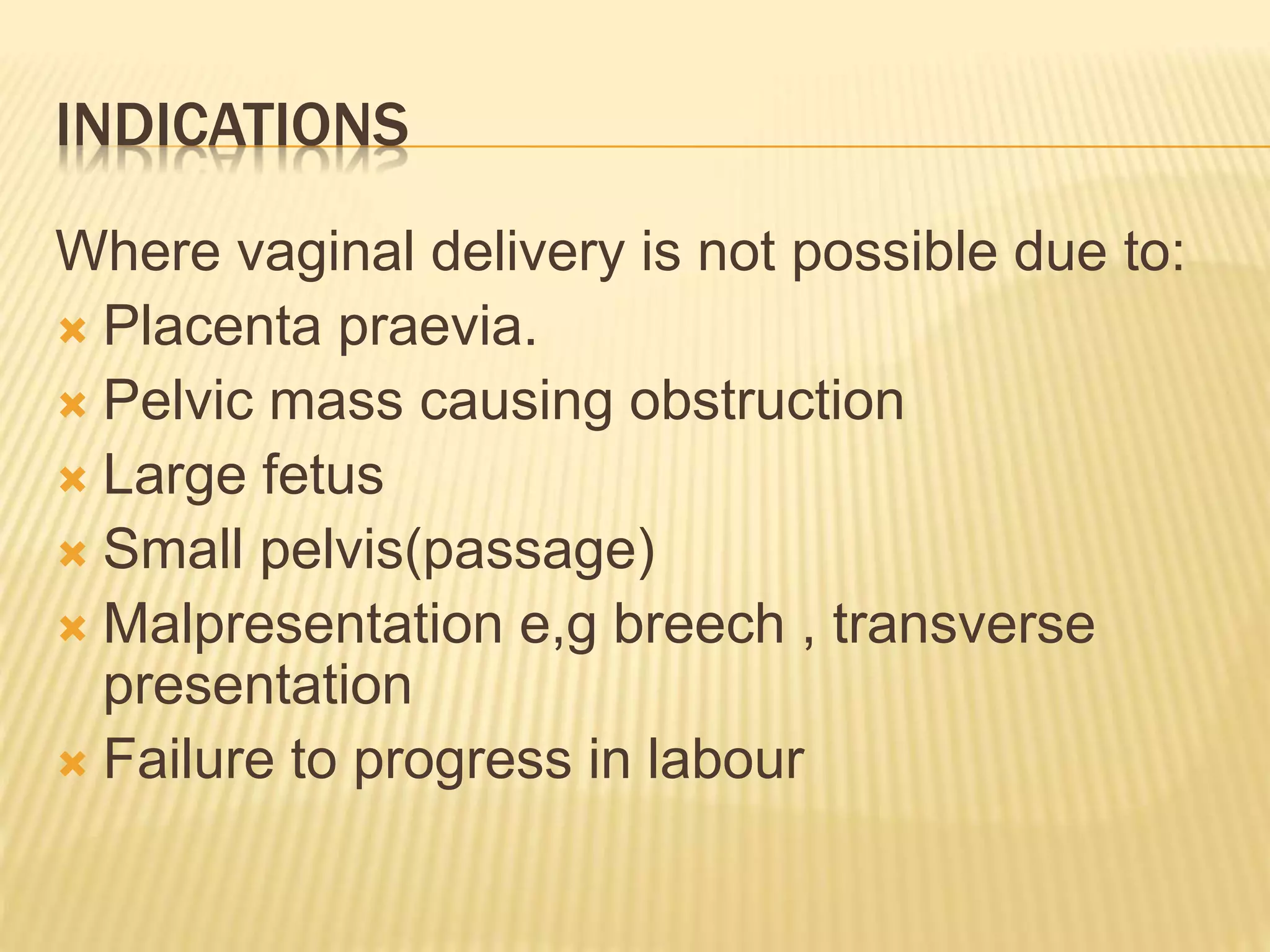 Lower segmental caesarian section tray | PPTX