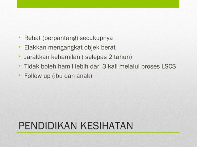 LOWER SEGMENT CAESERIAN SECTION (LSCS) | PPT