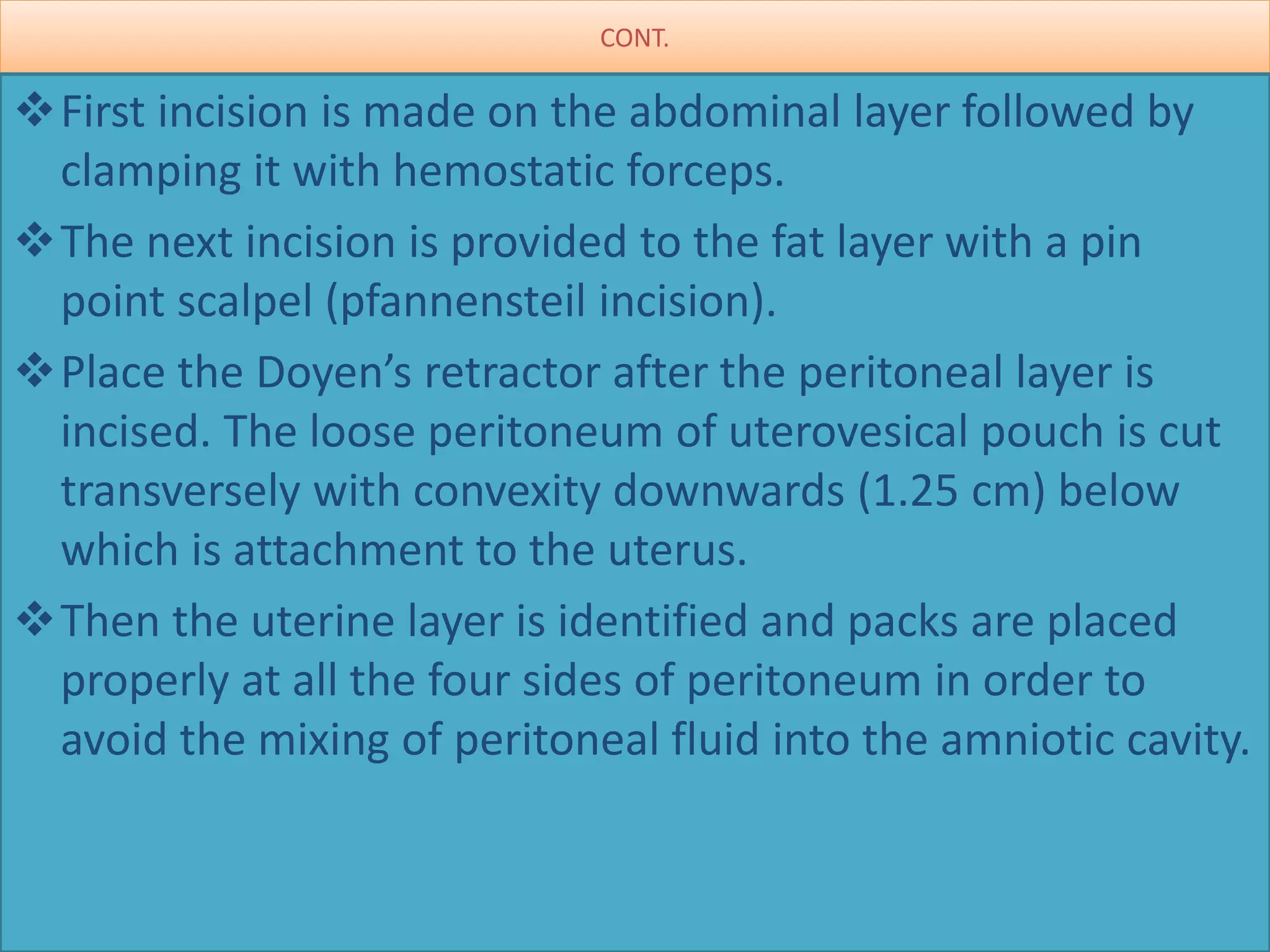 Lower segment ceasarean section(lscs) | PPTX