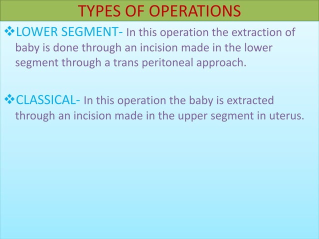 Lower segment ceasarean section(lscs) | PPTX