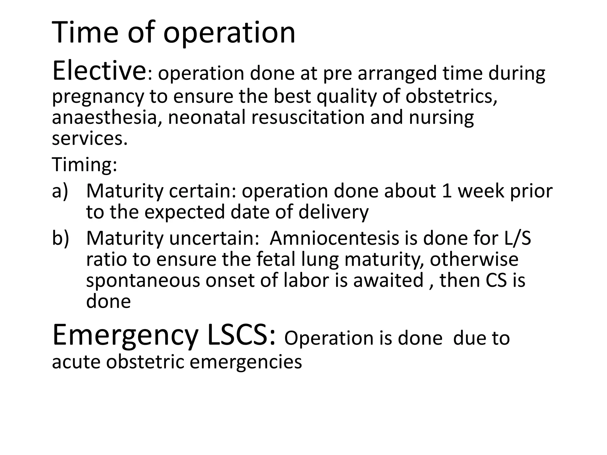Lower segment ceaserean section | PPTX