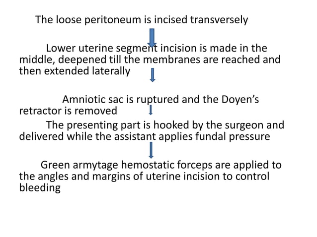 Lower segment ceaserean section | PPTX | Pregnancy | Reproductive Health