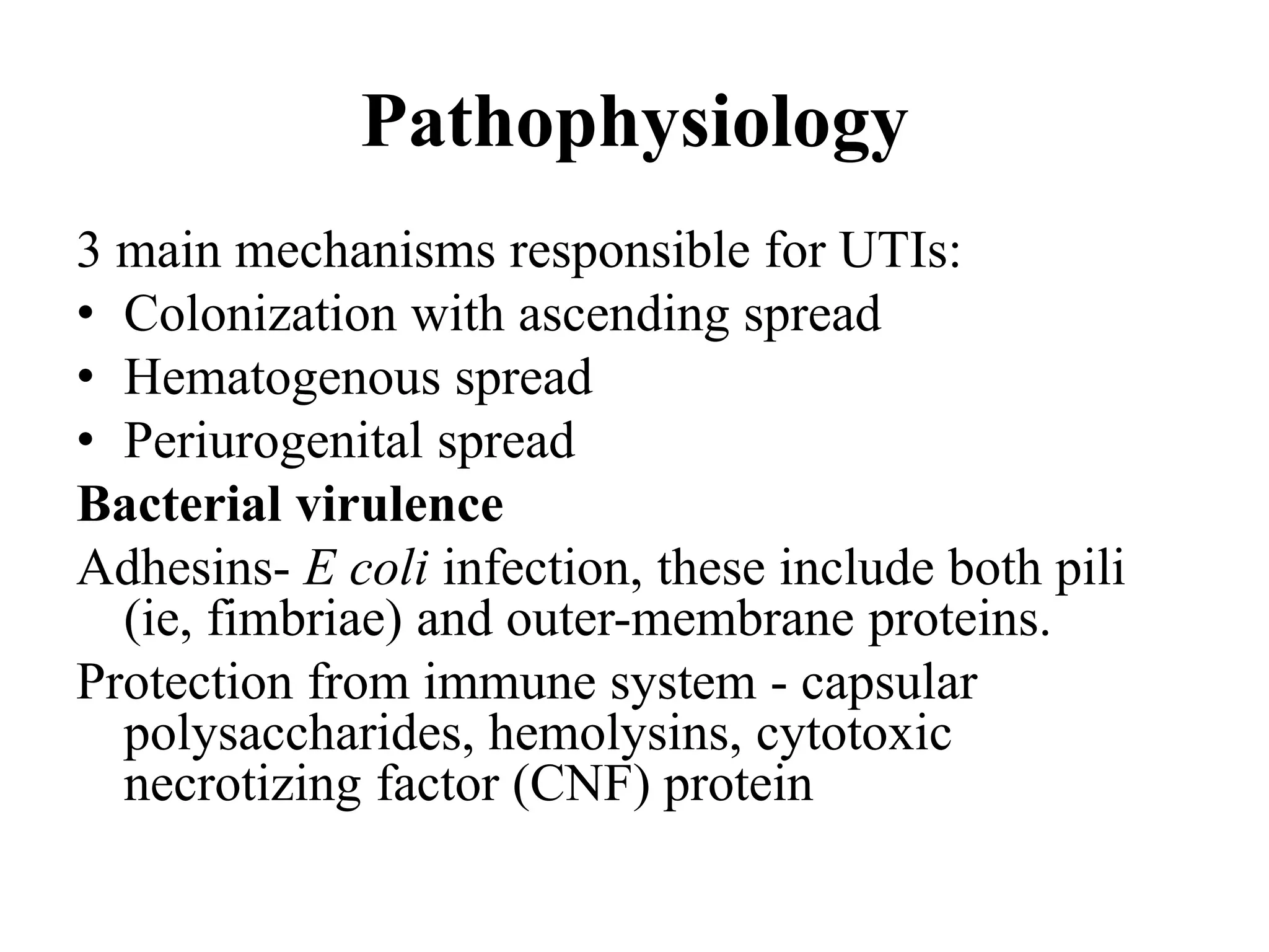 Lower urinary tract infection | PPTX