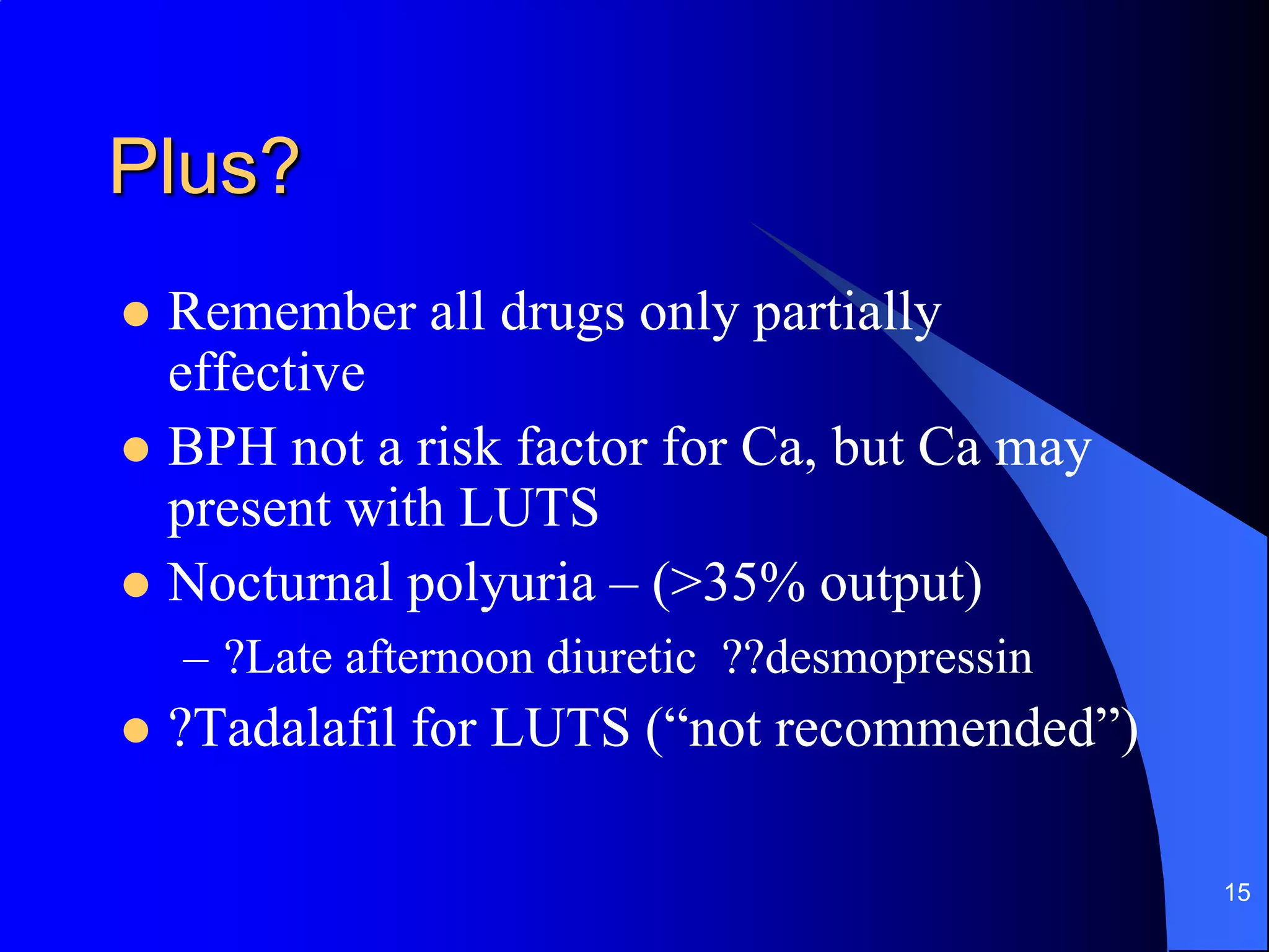 Lower Urinary Tract Symptoms 2018.ppt