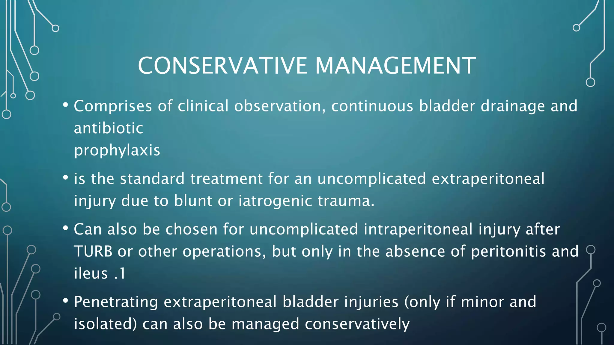 Lower urinary tract trauma | PPTX