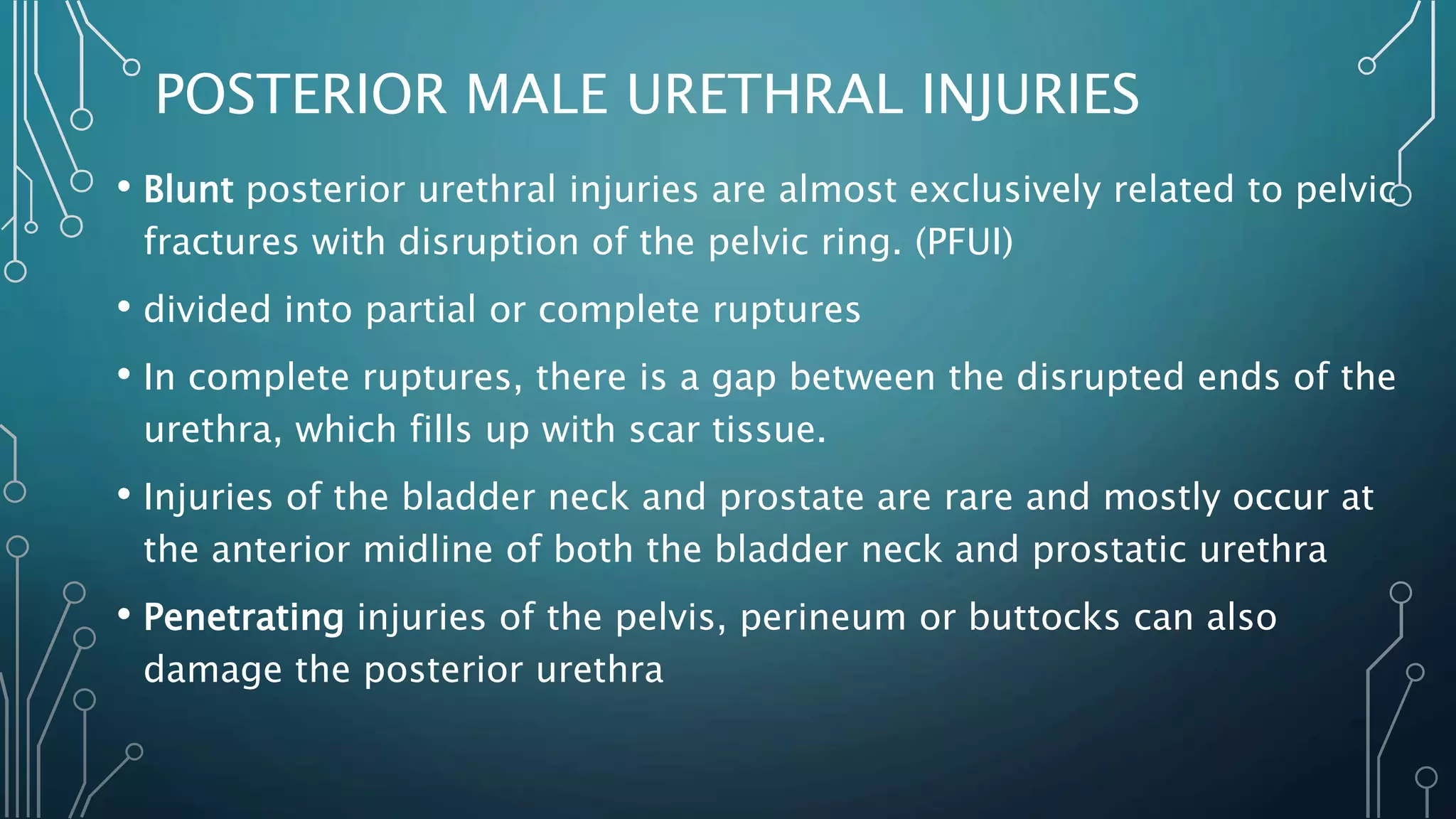 Lower urinary tract trauma | PPTX