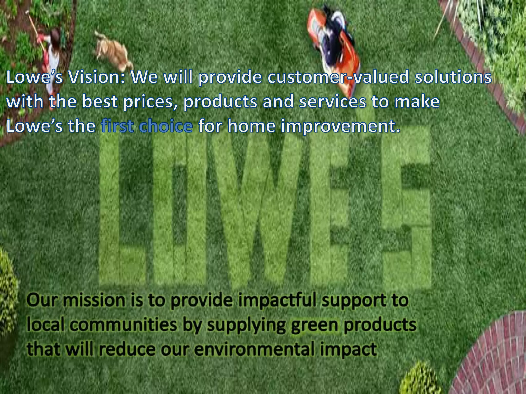 Lowes final presentation | PPTX