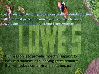 Lowes final presentation | PPTX