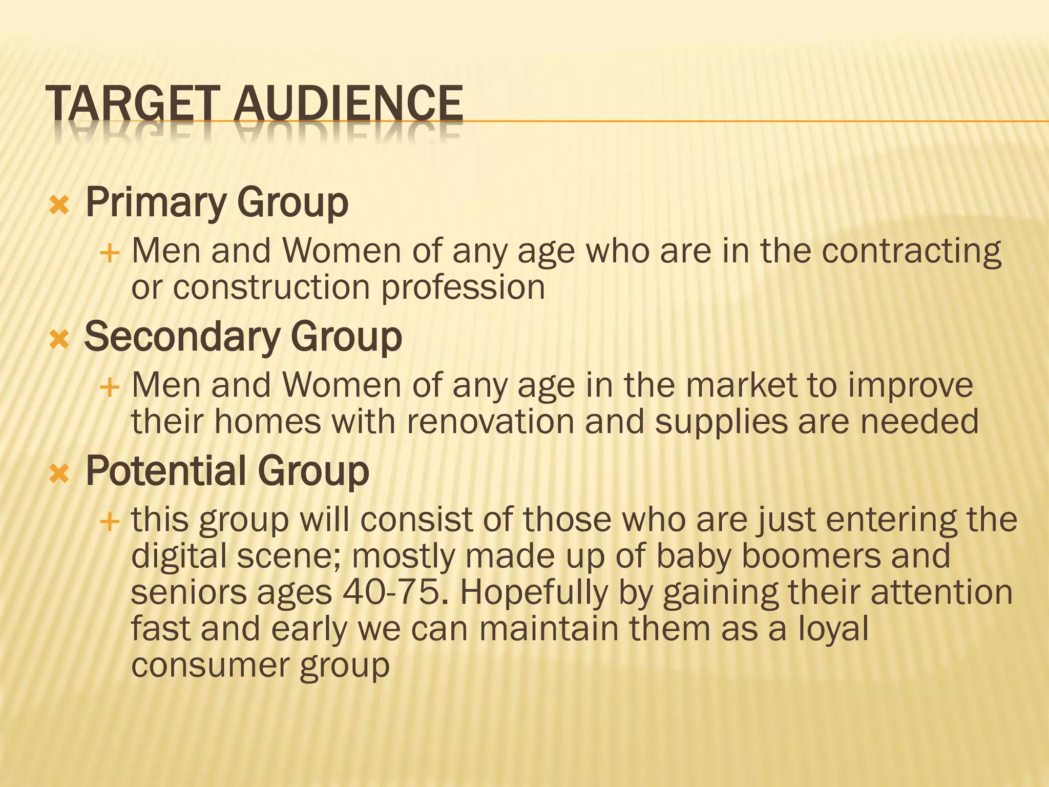 Lowes final presentation | PPT