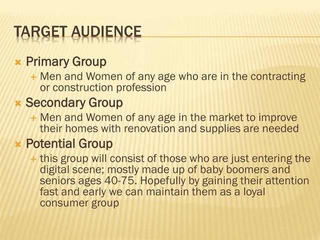 Lowes final presentation | PPT