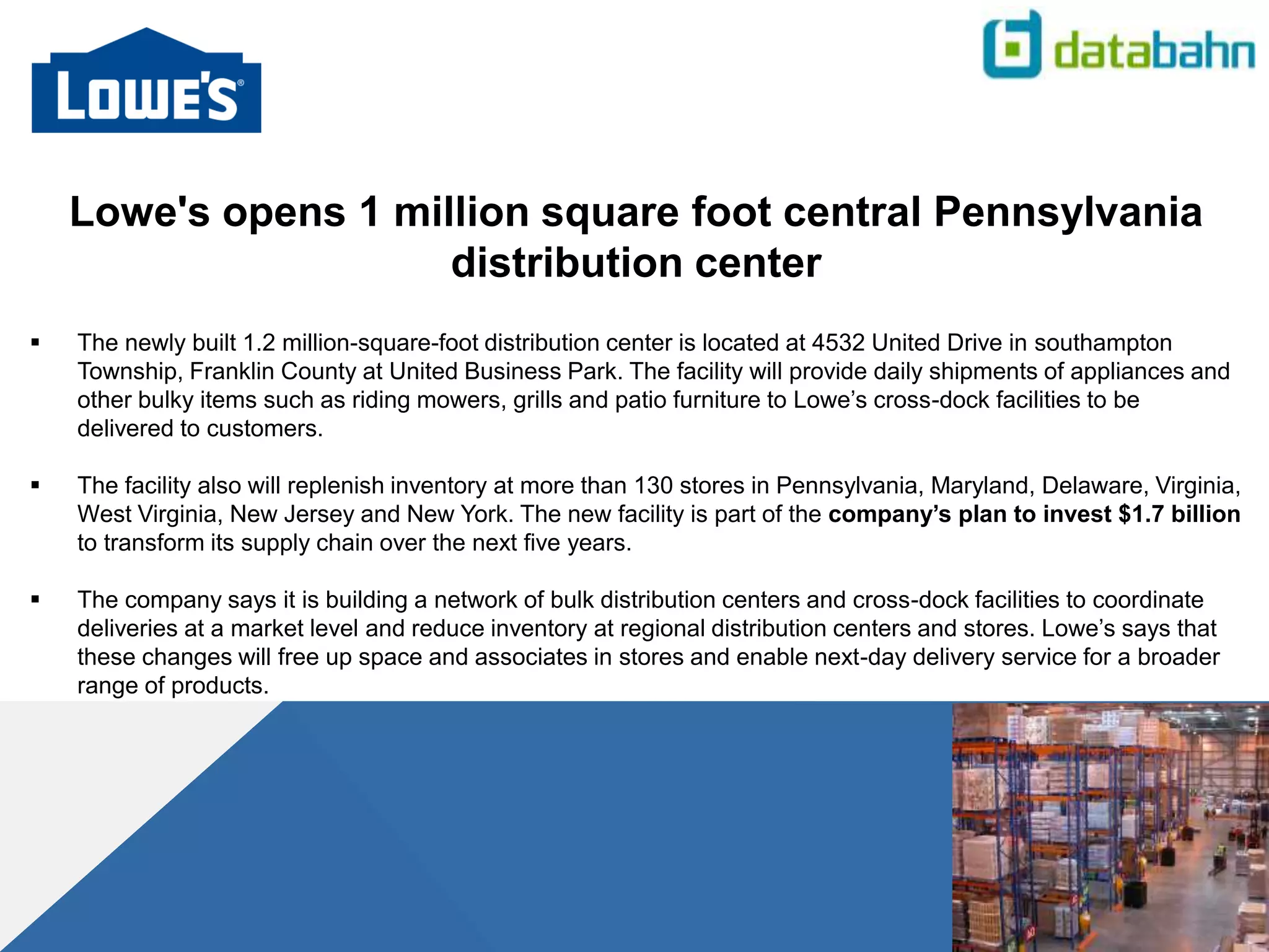 7 keys to open doors at Lowe's | PPT