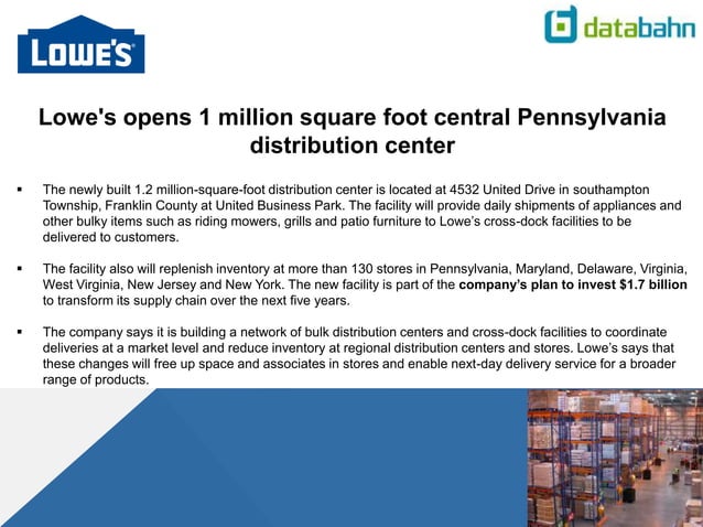 7 keys to open doors at Lowe's | PPT