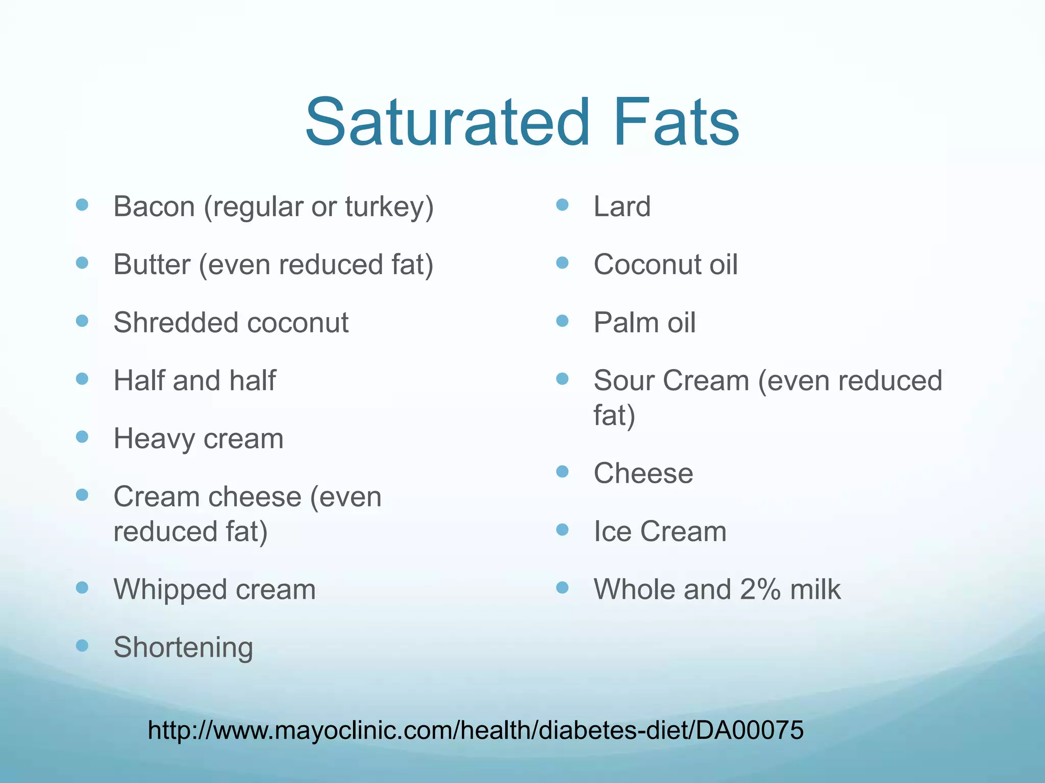 Low fat presentation | PPTX