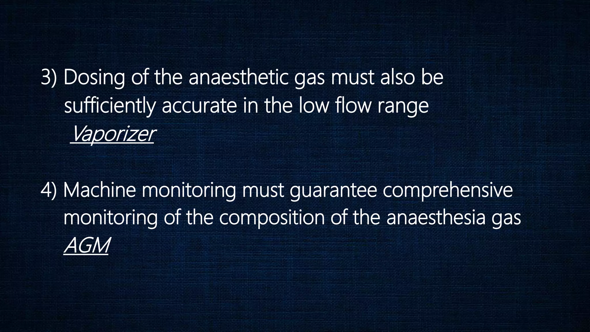 Low flow Anaesthesia & Gas Monitoring | PPTX
