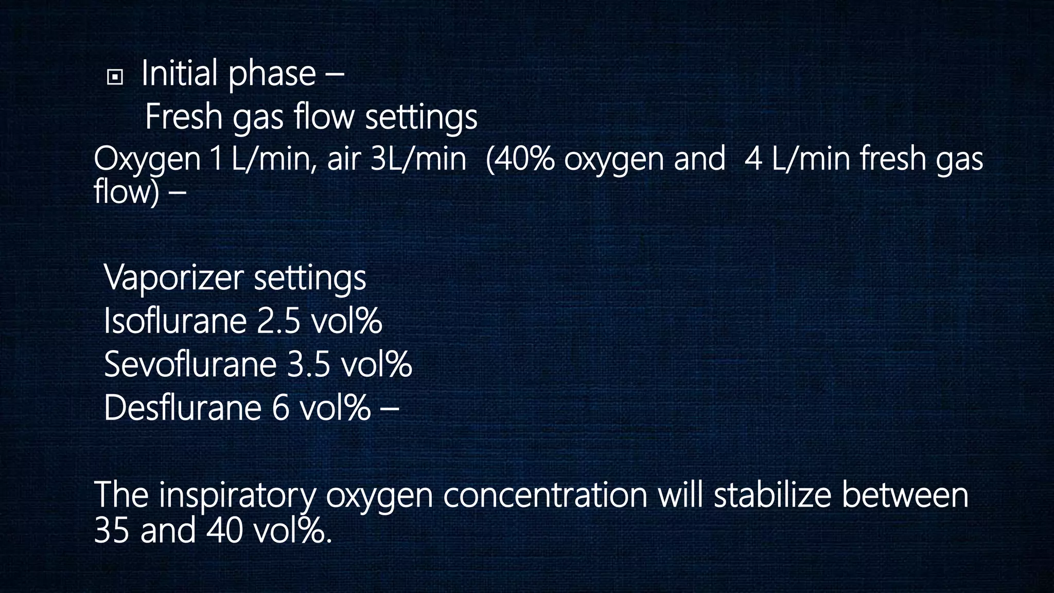 Low flow Anaesthesia & Gas Monitoring | PPTX