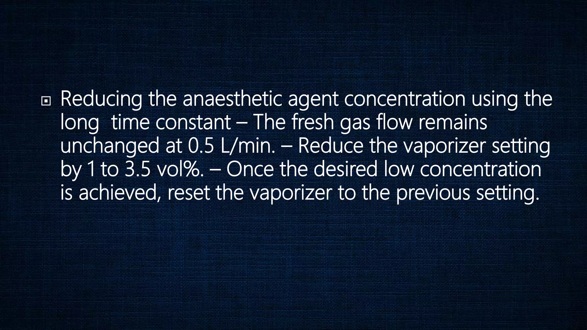 Low flow Anaesthesia & Gas Monitoring | PPTX